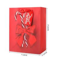 China Fancy Holiday Merry Christmas Gift Shopping Luxury Paper Bags with Customized Logo for sale