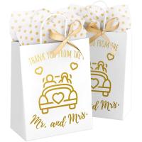 China Cartoon Baby Girl Gift Paper Bag With CMYK 4 Color Offset Printing and Folding Style for sale