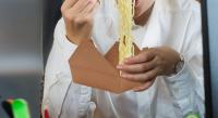 China Restaurants' Top Choice Custom Printed Takeout Box for Italian Spaghetti Pasta Salad for sale
