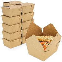 China Custom Biodegradable Fast Food Packaging Box Suitable for Restaurants and Takeaways for sale