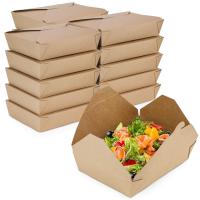 China Custom Biodegradable Fast Food Packaging Box Suitable for Restaurants and Takeaways for sale