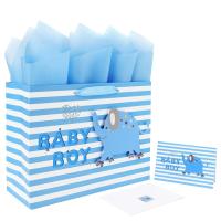 China Handmade Baby Gift Carrier Shopping Bags With Your Own Logo Custom Order Choose Your Color for sale