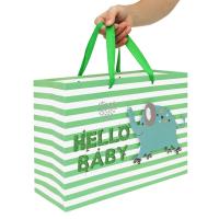China Handmade Baby Gift Carrier Shopping Bags With Your Own Logo Custom Order Choose Your Color for sale