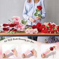 China Handmade Custom Cut Valentine's Day Rose Sleeves in Gravure Printed Kraft Paper Bag for sale