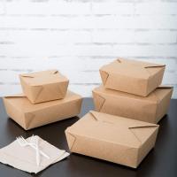 China Convenient Custom Disposable Salad Hamburg Lunch Food Packaging Box for Take Out for sale