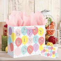 China CMYK 4 Color Offset Printing Reusable Handmade Paper Bags With Logo for Birthday Party for sale