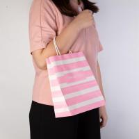 China Custom Color Accepted Promotion Kraft Paper Thank You Bag for Wedding Party Store for sale