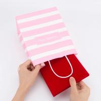 China Custom Color Accepted Promotion Kraft Paper Thank You Bag for Wedding Party Store for sale