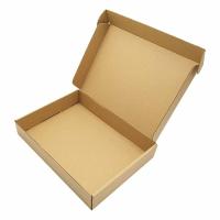 China Custom Logo Good Folding Kraft Paper Box for T-Shirt Sweater Clothing Shoe Packaging for sale