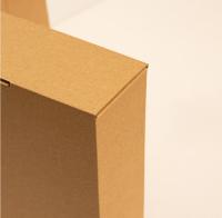 China Custom Logo Good Folding Kraft Paper Box for T-Shirt Sweater Clothing Shoe Packaging for sale