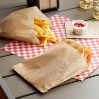 China French Fries Packaging Glassine Paper Bags with Customized Logo and Gravure Printing for sale