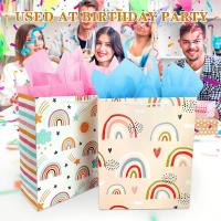 China Portable Cartoon Cute Kids Party Gift Tote Paper Bag with CMYK 4 Color Offset Printing for sale