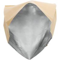 China Paper Type Kraft Paper Customized Size Bbq Food Bag With Aluminum Foil for sale
