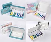 China Recyclable Custom Corrugated Cardboard Clothes T-Shirt Packaging Mailer Box for Socks for sale