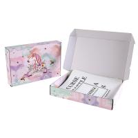 China Custom Foldable Paperboard Mailer Gift Airplane Box for Clothing T-Shirt Packaging for sale