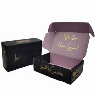 China Custom Logo Cardboard Paper Shipping Box for Square Airplane Clothes Packaging for sale