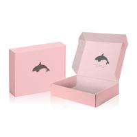 China Exhibition Custom Logo Airplane Box Paper Folding Packaging Shipping Mailing Paper Box for sale