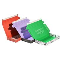 China Exhibition Custom Logo Airplane Box Paper Folding Packaging Shipping Mailing Paper Box for sale