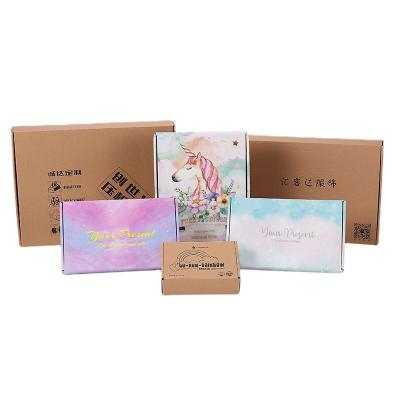 China Custom Corrugated Cardboard Mailer Airplane Paper Box For Clothes And Shoes Packaging for sale