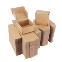 China Glossy Lamination Square Custom Folding Packaging Shipping Box for Secure Transport for sale