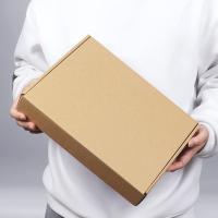 China Glossy Lamination Square Custom Folding Packaging Shipping Box for Secure Transport for sale