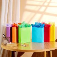 China Handmade Low MOQ Degradable Strong Cute Small Gift Candy Kraft Paper Bag For Parties for sale