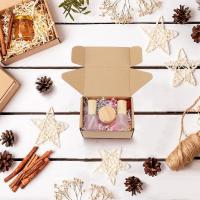 China Square Corrugated Board Custom Shipping Mailing Box Folding Paper Packaging Mailer for sale