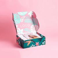 China Recycled Materials Custom Logo Color Kraft Paper Airplane Box E Corrugated Folding Box for sale