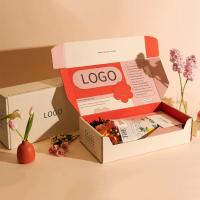 China Recycled Materials Custom Logo Color Kraft Paper Airplane Box E Corrugated Folding Box for sale