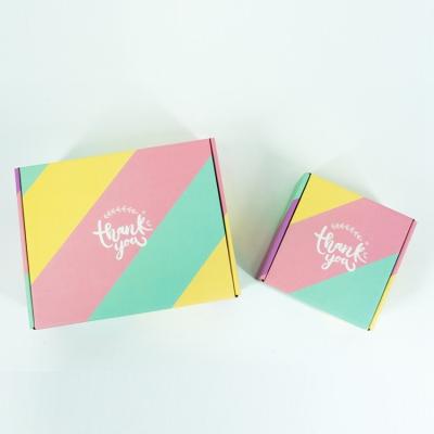 China Custom Plated Lvory Board Box Folding Airplane Paper Box for Thank You Gift Packaging for sale