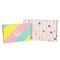 China Custom Plated Lvory Board Box Folding Airplane Paper Box for Thank You Gift Packaging for sale