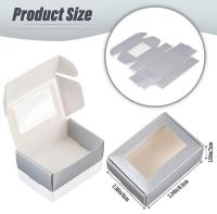 China Shampoo Custom Logo Small Airplane Cosmetic Folding Paper Packaging Box with Clear Window for sale