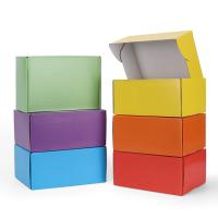 China Gift Craft Corrugated Board Low MOQ Custom Printing Logo Packaging Recycle Mailer Box for sale