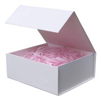 China OEM/ODM Luxury Rigid Cardboard Foldable Gift Box Custom Print Pink Paper Magnetic Gift Box for sale