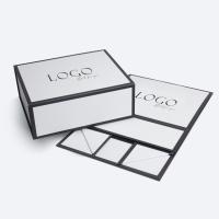 China Custom Order Luxury Rigid Folding Magnetic Closure Gift Paper Box with Glossy Lamination for sale