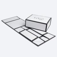China Custom Order Luxury Rigid Folding Magnetic Closure Gift Paper Box with Glossy Lamination for sale