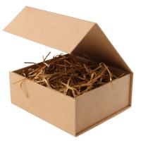 China Custom Good Luxury Folding Storage Magnetic Kraft Paper Gift Box with Glossy Lamination for sale