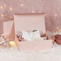 China Gift Packaging Paper Box With Magnetic Lid Custom Print Folding Thick Magnetic Flip Close for sale
