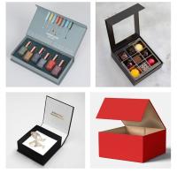 China Food Grade Custom Magnetic Packaging Paper Box for Gift Shopping Lift-Off Lid Box for sale