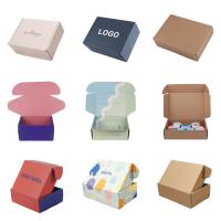 China Customize Mailer Box Packaging Printing Clothes Apparel Corrugated Wig Boxes with Logo for sale