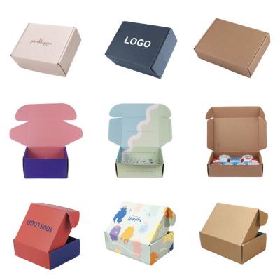 China Customize Mailer Box Packaging Printing Clothes Apparel Corrugated Wig Boxes with Logo for sale