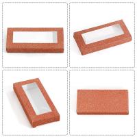 China Custom Logo Cosmetic Eyelash Packaging Cardboard Paper Box For Eyelash With Materials for sale