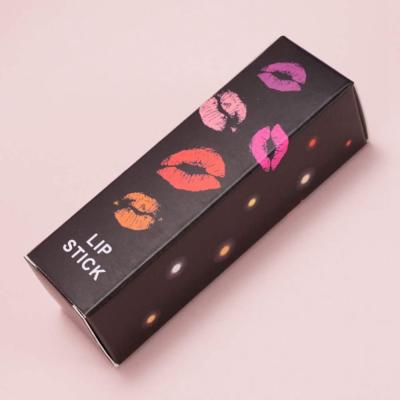 China Custom Order Acceptable Cardboard Lipstick Packaging Boxes For Customized Branding for sale