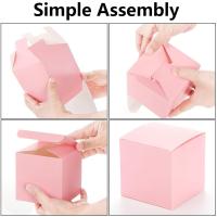 China Customized Beautiful Design Folding Pink Skin Care Packaging Paper Perfume Box for Perfume for sale