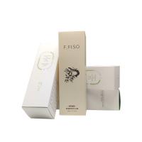 China Industrial Cosmetic White Card Paper Box for Skincare Products Customized Design for sale