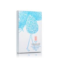 China Square Custom Plated Size Folding Facial Mask Box for Cosmetic Skincare Packaging for sale