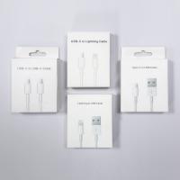 China OEM ODM Custom Mobile Phone Box Charger Data Cable Package Cardboard Paper Box for sale