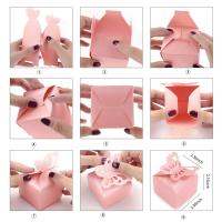 China Sell Recycled Materials Small Sweet Candy Chocolate Gift Container Paper Packaging Box for sale