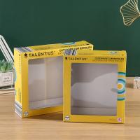China Custom Kraft Packaging Paper Box With Clear Window For Grocery Packaging And Storage for sale
