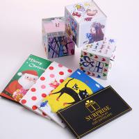 China DIY Birthday Christmas Valentine Surprise Bounce Gift Paper Box with Customized Print for sale